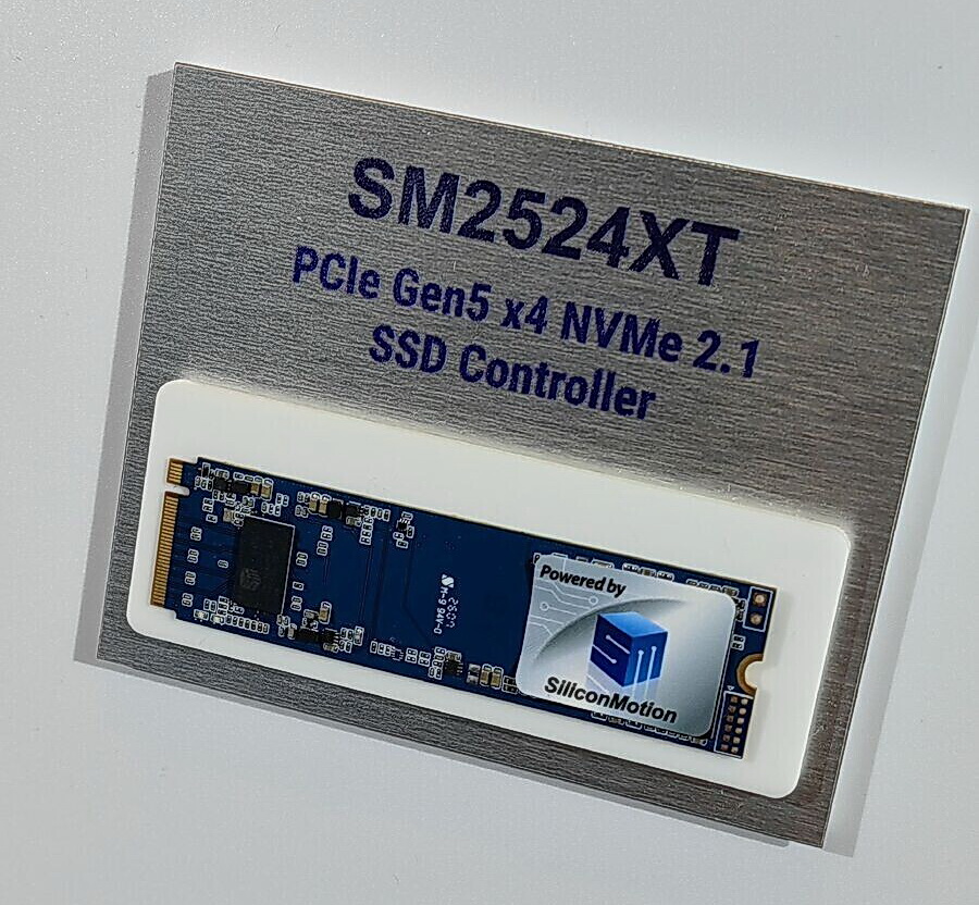 Silicon Motion готовит SSD-контроллеры PCIe 6.0 со скоростью более 25 ...