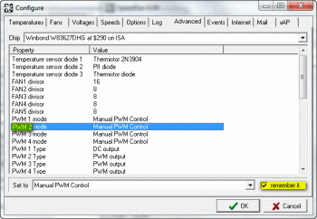 Настройка SpeedFan