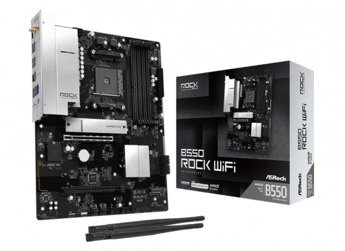 ASRock представила материнскую плату B550 Rock WiFi на базе AM4 спустя ...