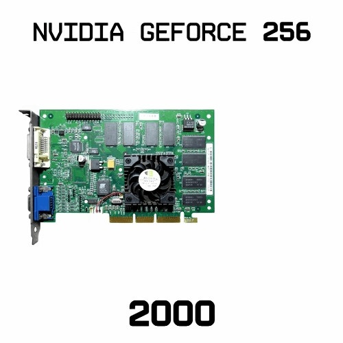 История эволюции видеокарт Nvidia в картинках от 1995 с NV1 и Riva до ...