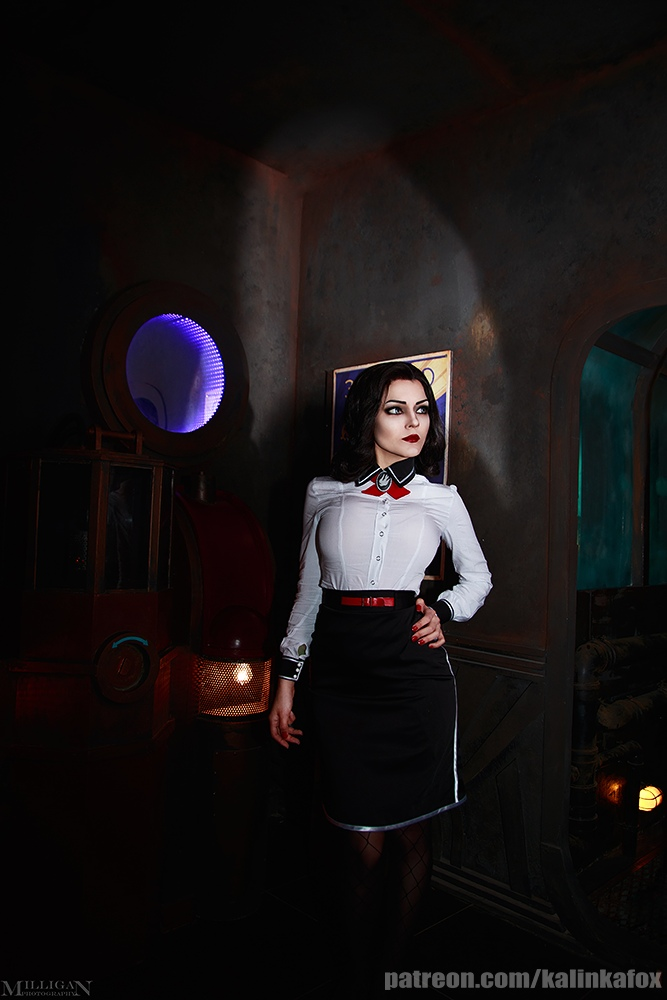 Очаровательная Kalinka Fox (Кристина Финк) в образе прекрасной Элизабет ...