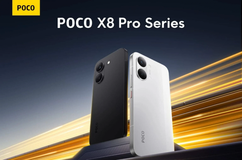 Poco опубликовала дизайн и цены смартфонов Poco X8 Pro и Poco X8 Pro Max