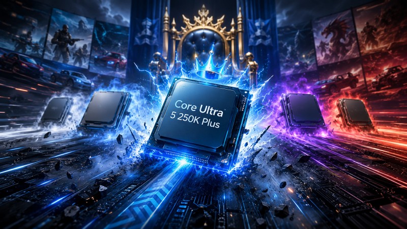 Разогнанный Core Ultra 5 250K Plus в играх оказался быстрее Core i5 ...