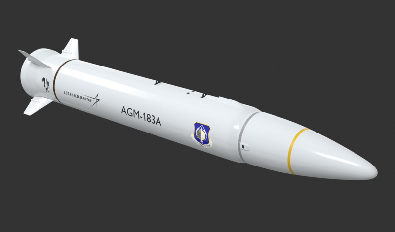 ВВС США провели испытание гиперзвуковой ракеты AGM-183A в западной ...